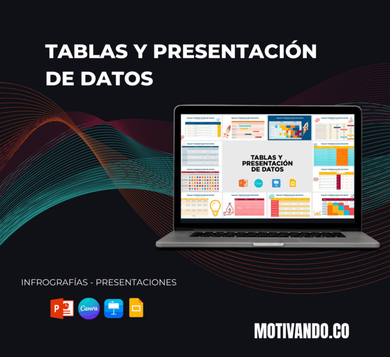 Plantilla Presentación de Datos | Visualiza Estadísticas con Estilo ...